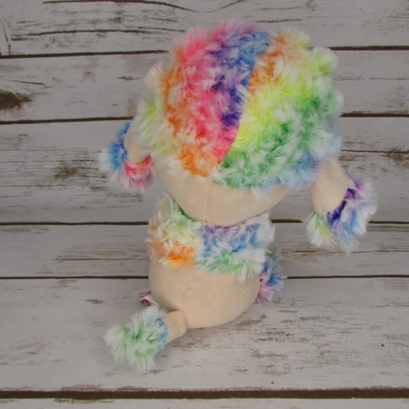 Ty | Toys | Ty Beanie Boos Rainbow Poodle Dog 6 Tie Dye Plush | Poshmark